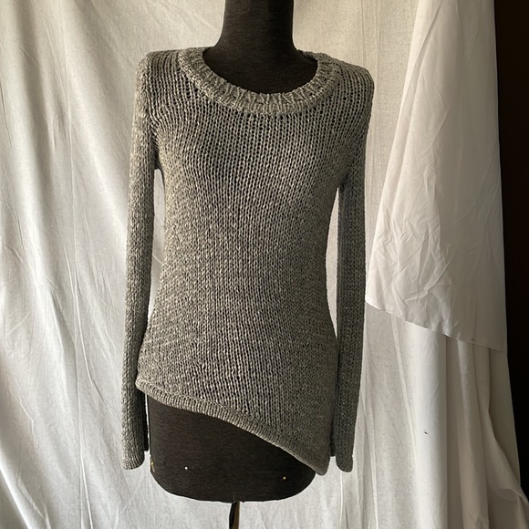Aqua | Sweaters | Aqua Asymmetric Hem Sweater | Poshmark